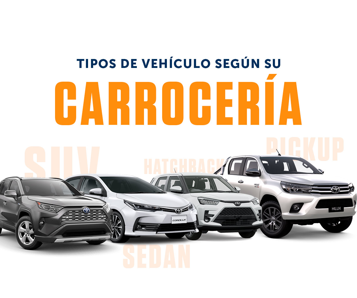 Tipos de vehículo según su carrocería | ¿Cómo se clasifican? - Renting
